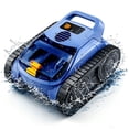 Cordless Robotic Pool Cleaner, Seauto Pool Robot with Sonar Navigation ...