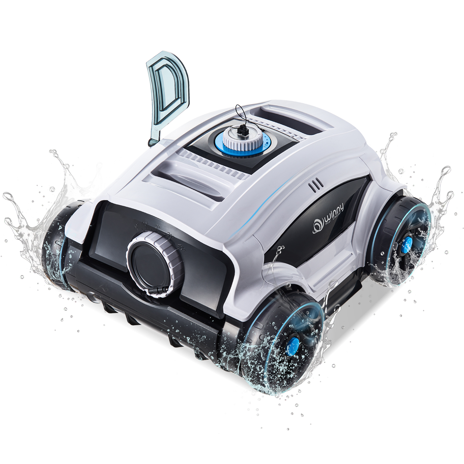 Vingli Pool Vacuum Cleaner Automatic Sweeper Swimming Pool Creepy Crawler Vacuum