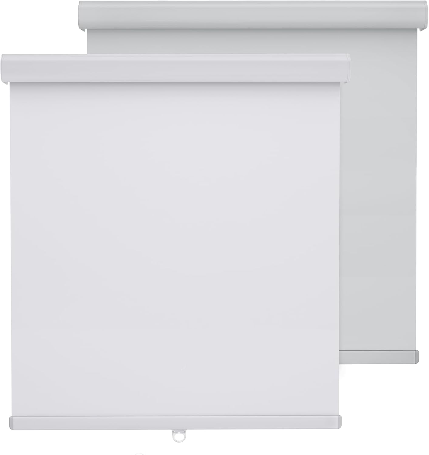 Cordless Roller Shades for Indoor Windows 100% Blackout (34" W X 72" H ...