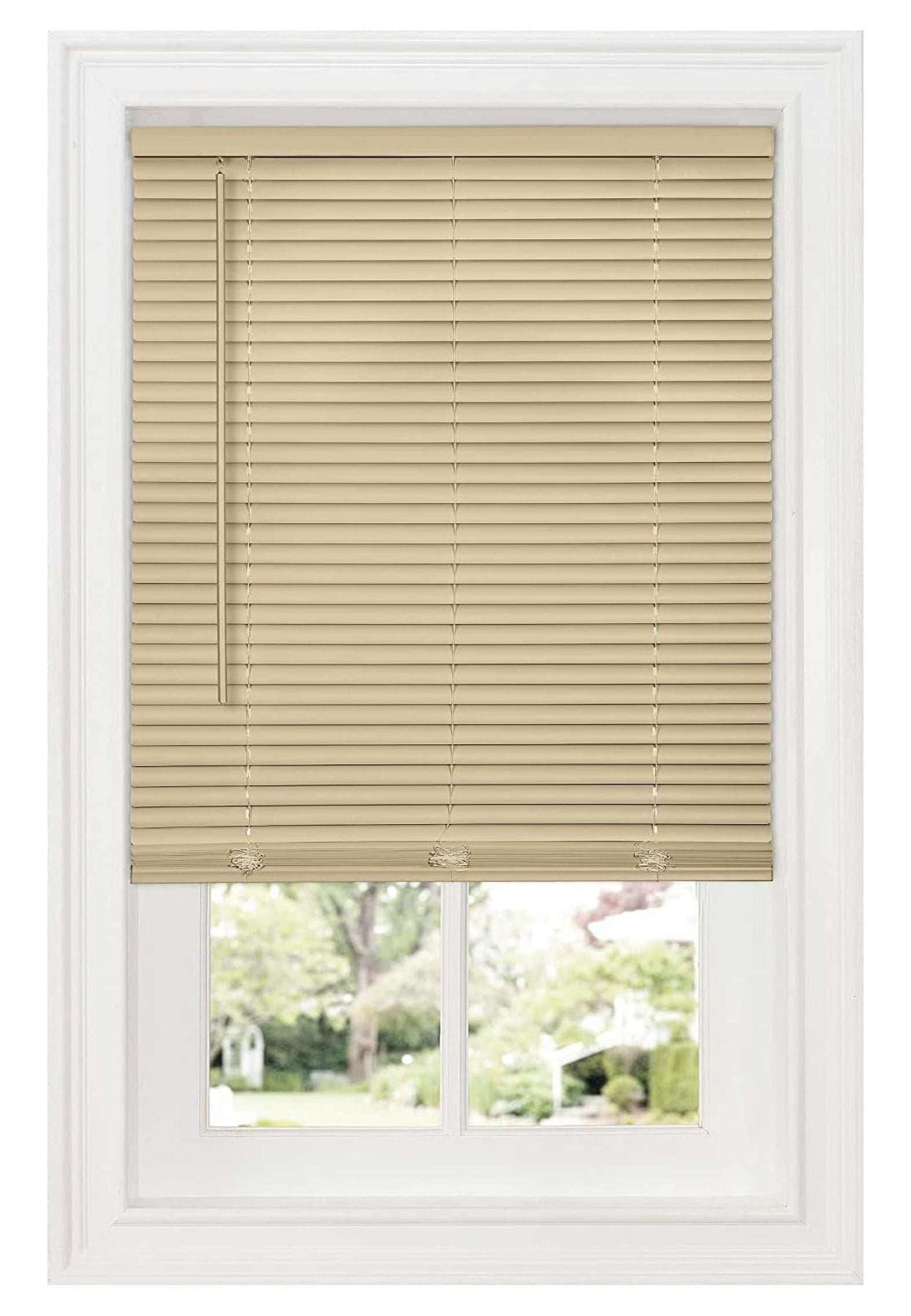 Cordless Room Darkening Mini Blind - 39 Inch Width, 64 Inch Length, 1 ...