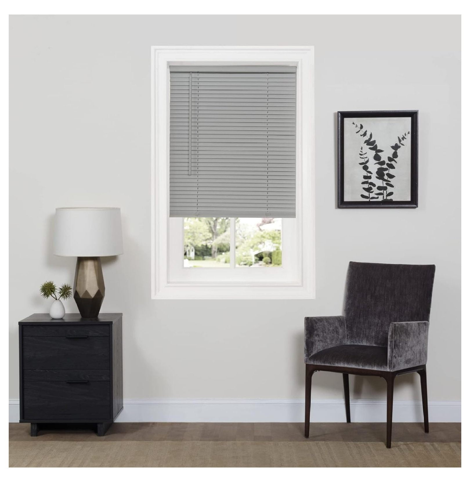 Cordless Room Darkening Mini Blind - Inch Width, 64 Inch Length, 1 ...