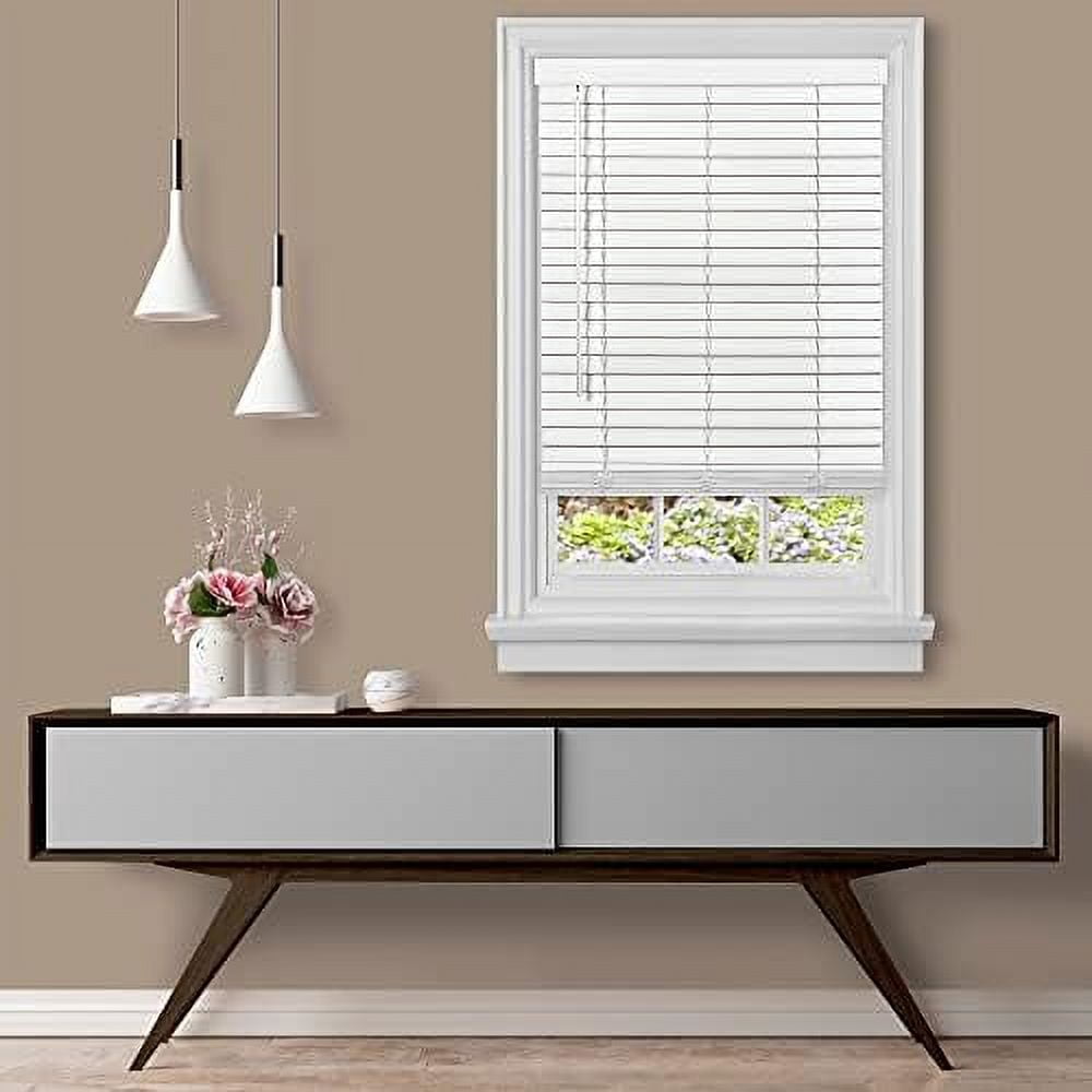 Cordless Room Darkening Plantation Blind - 30 Inch Width, 64 Inch ...