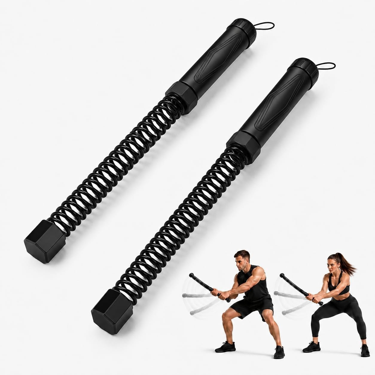Cordless Rope, Portable Ropeless Workout Rope for Gym, No-Anchor Full ...