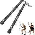 Cordless Ropeless Battle Ropes for Home Gym – Portable Weighted Workout ...