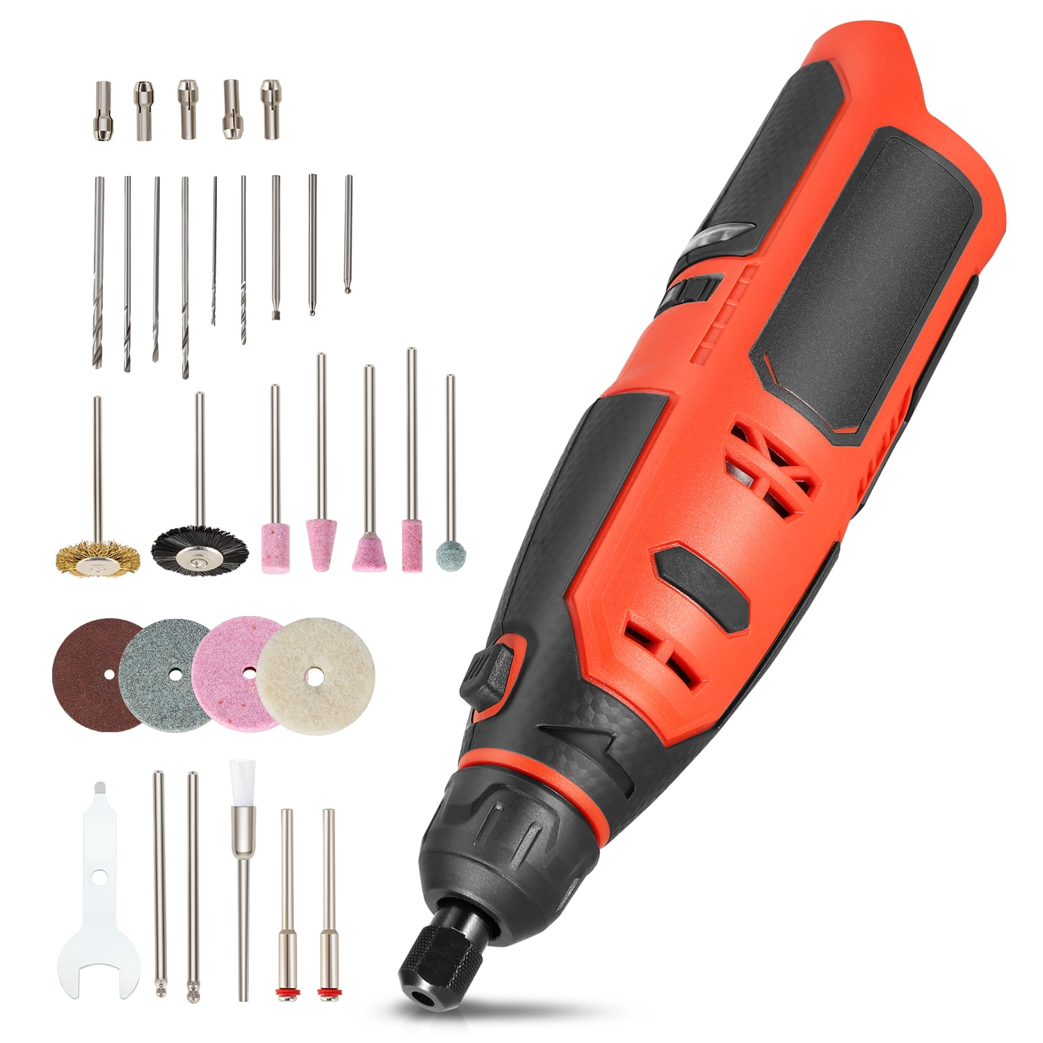 Cordless Rotary Tool 12V Variable Speed Rechargeable Wireless Mini ...