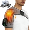 Cordless Shoulder Massager with Heat and Vibration, Heated Shoulder ...