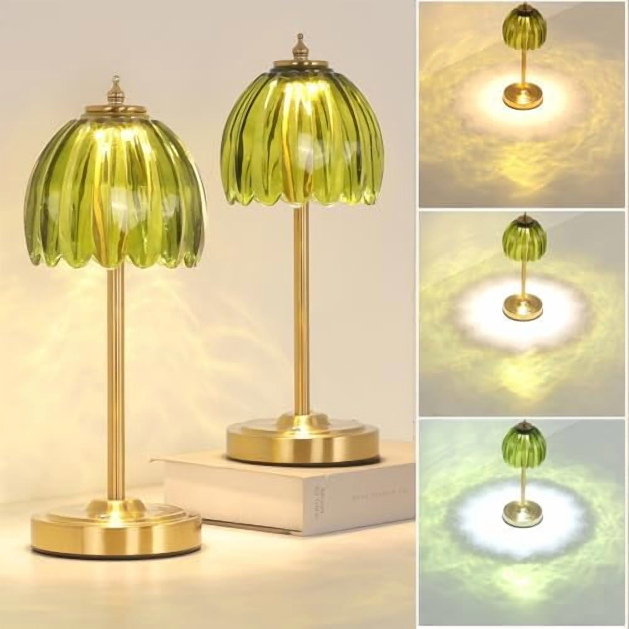 Cordless Small Table Lamp with 5000mAh Battery & Touch Control - 3 ...