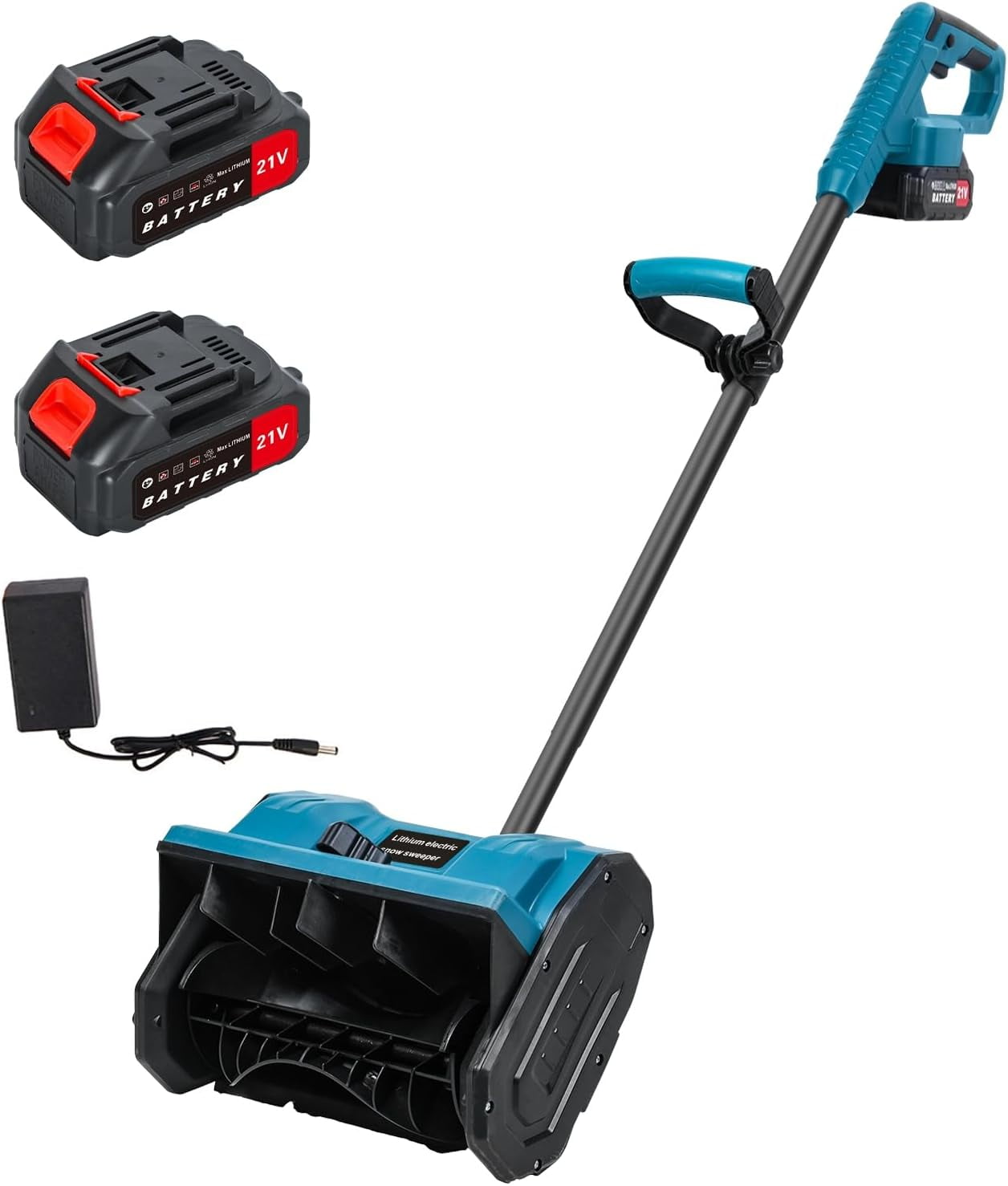 Cordless Snow Shovel Electric Snow Shovel Battery Powered Snow Thrower ...