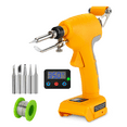 Cordless Soldering Iron Gun 75W LED Digital Wireless Solder Gun Used ...
