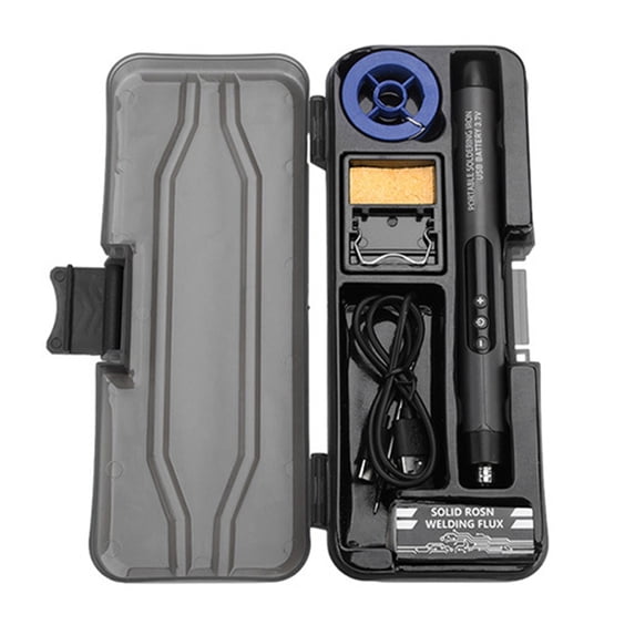 Cordless Soldering Iron Kits LED Digital Soldering Pen Kits Adjustable ...