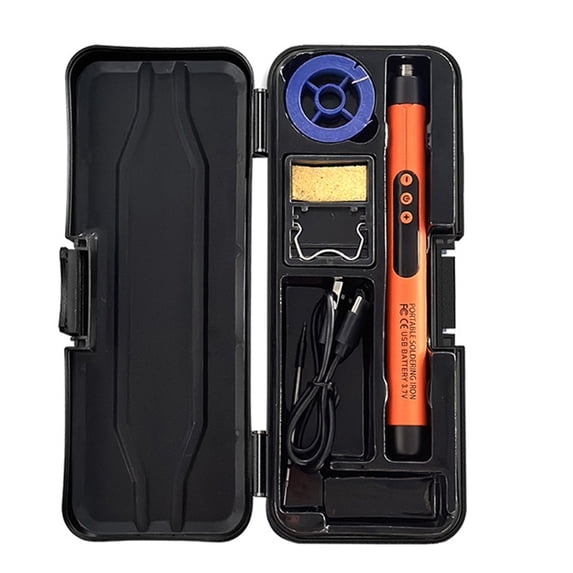 Cordless Soldering Iron Kits LED Digital Soldering Pen Kits Adjustable ...