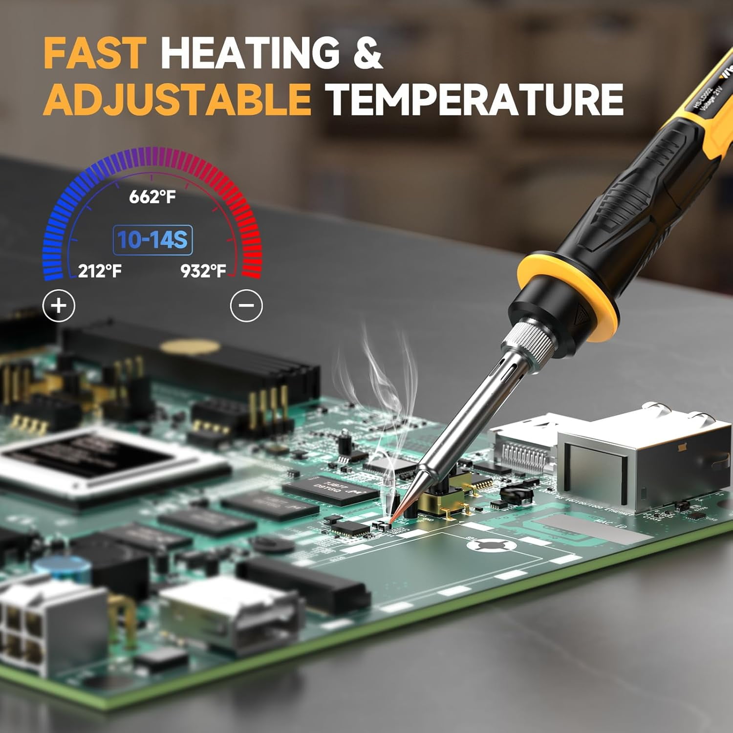 Cordless Soldering Station for Dewalt 20V Max Battery - Electric ...