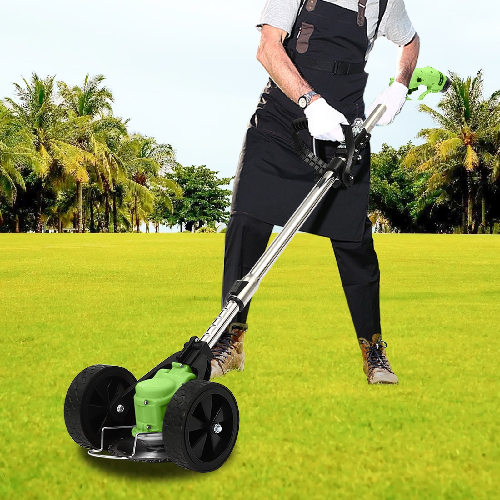 Cordless String Trimmer with 200W Motor, 3 Blade Options, 90 ...