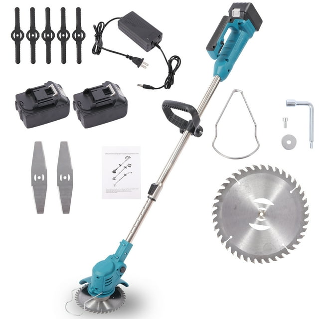 Cordless Stringless Weed Wacker Weed Eater Cordless Rechargeable ...