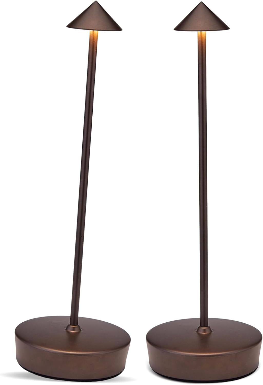 Cordless Table Desk Lamp with USB-A Output Port, 7000mAh Portable Led ...