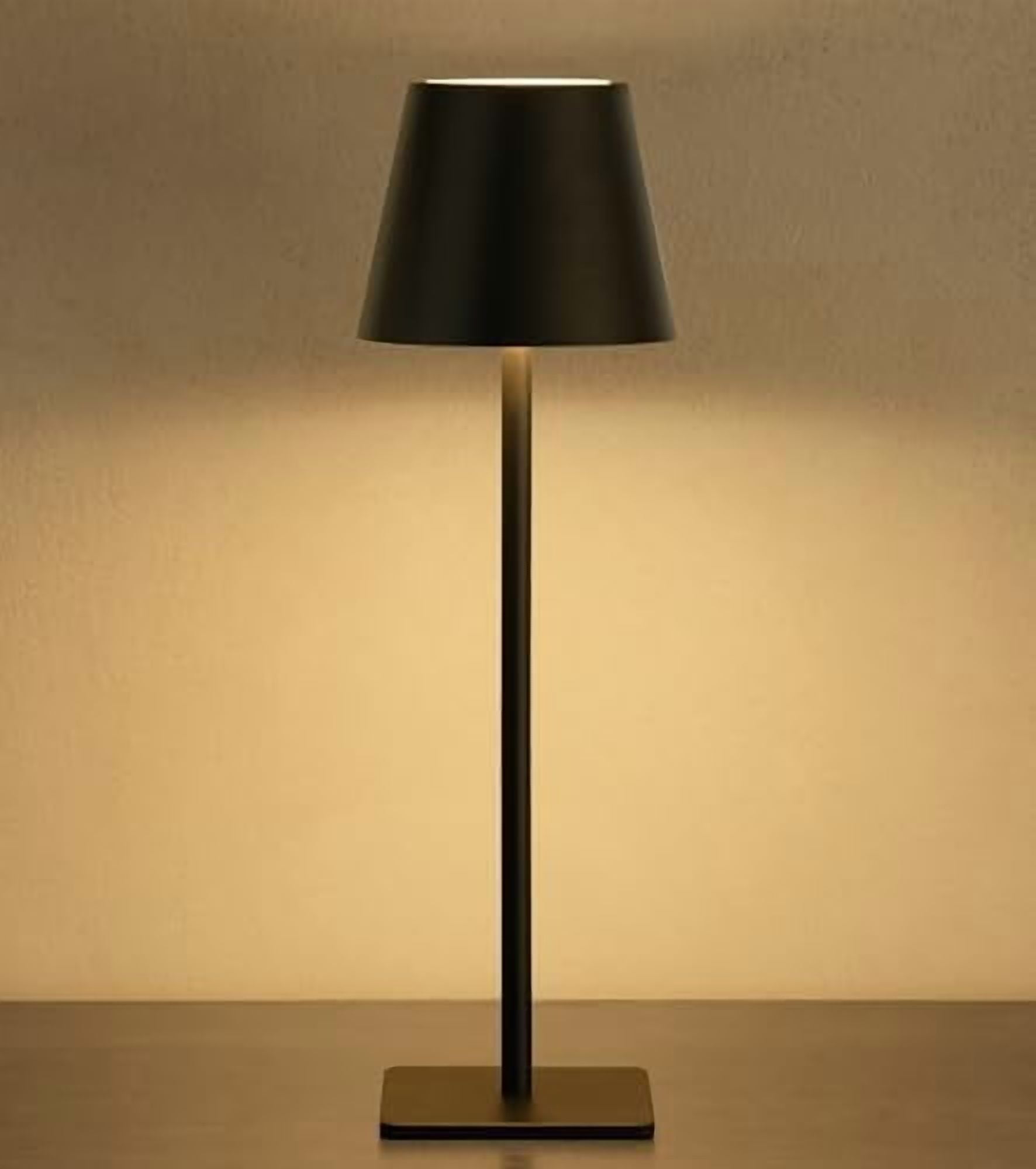 Cordless Table Lamp, Battery Operated Lamp - Portable Waterproof ...