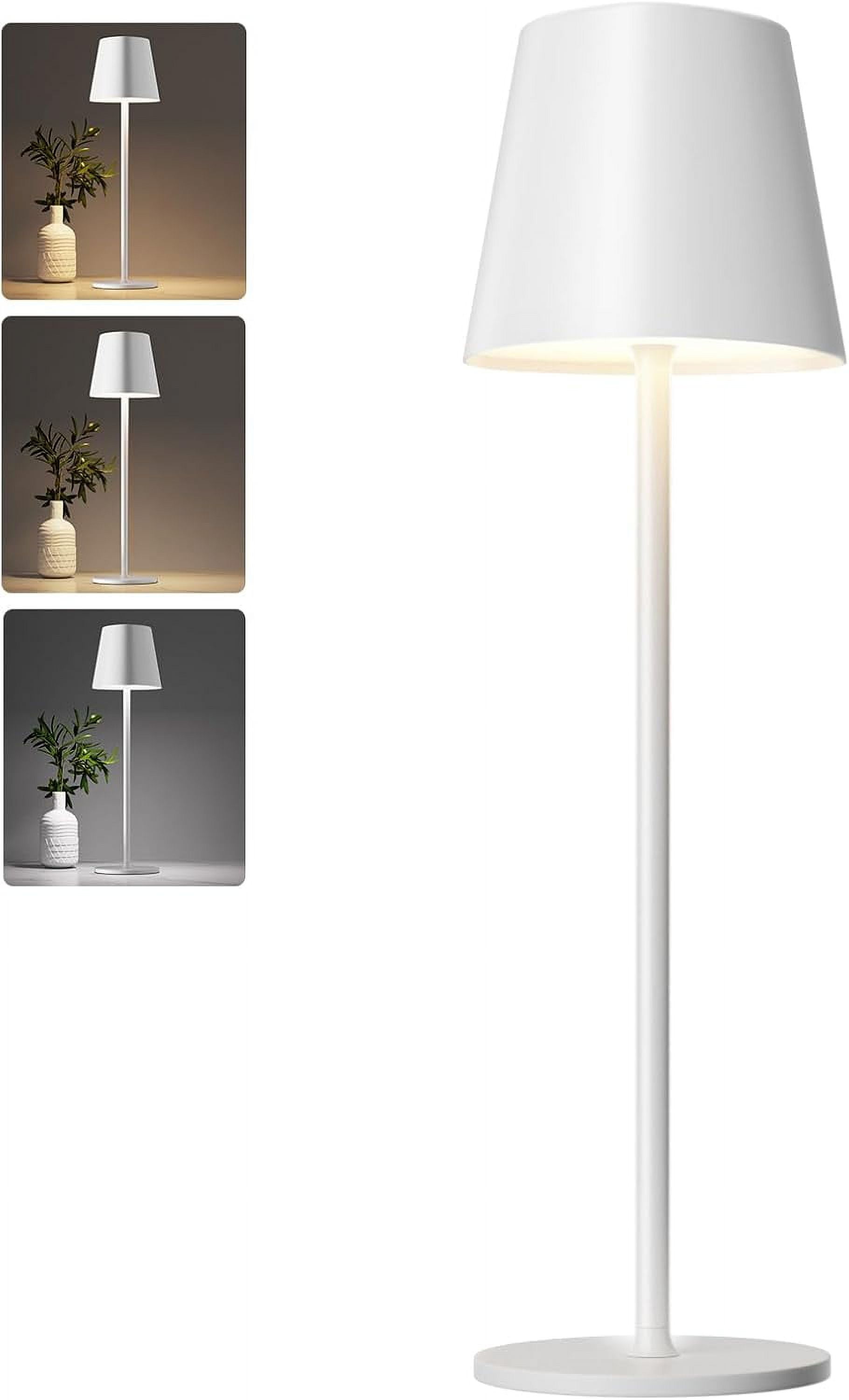 Cordless Table Lamp, Battery Operated Lamp, Portable LED Desk Lamp ...