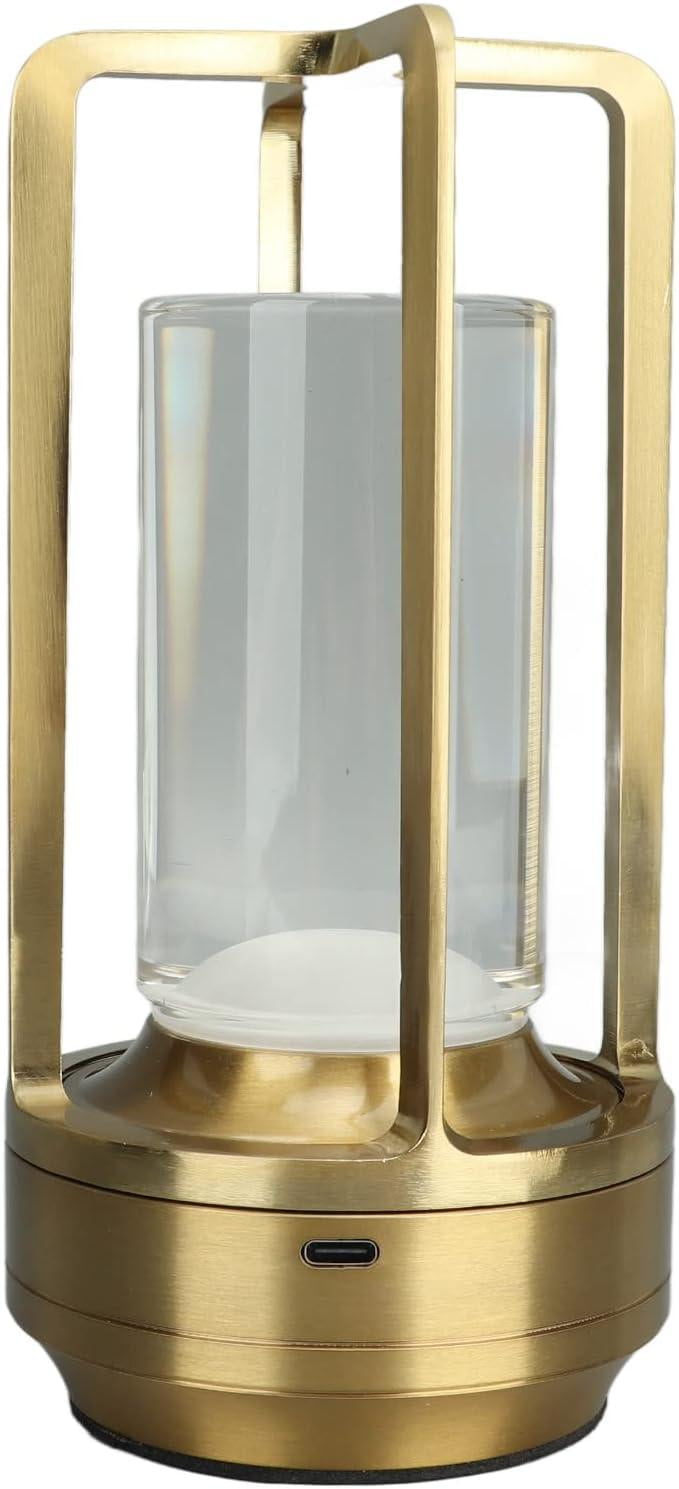Cordless Table Lamp, Dimmable Touch Lamp, Portable Rechargeable LED ...