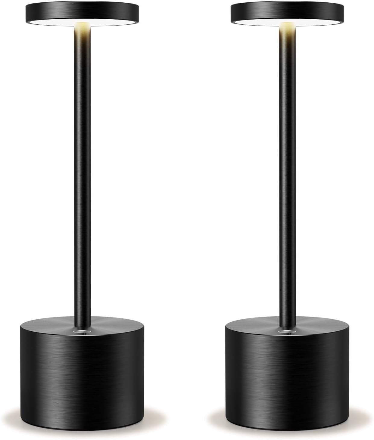 Cordless Table Lamp- LED Rechargeable Portable Table Lamps,5000mAh ...