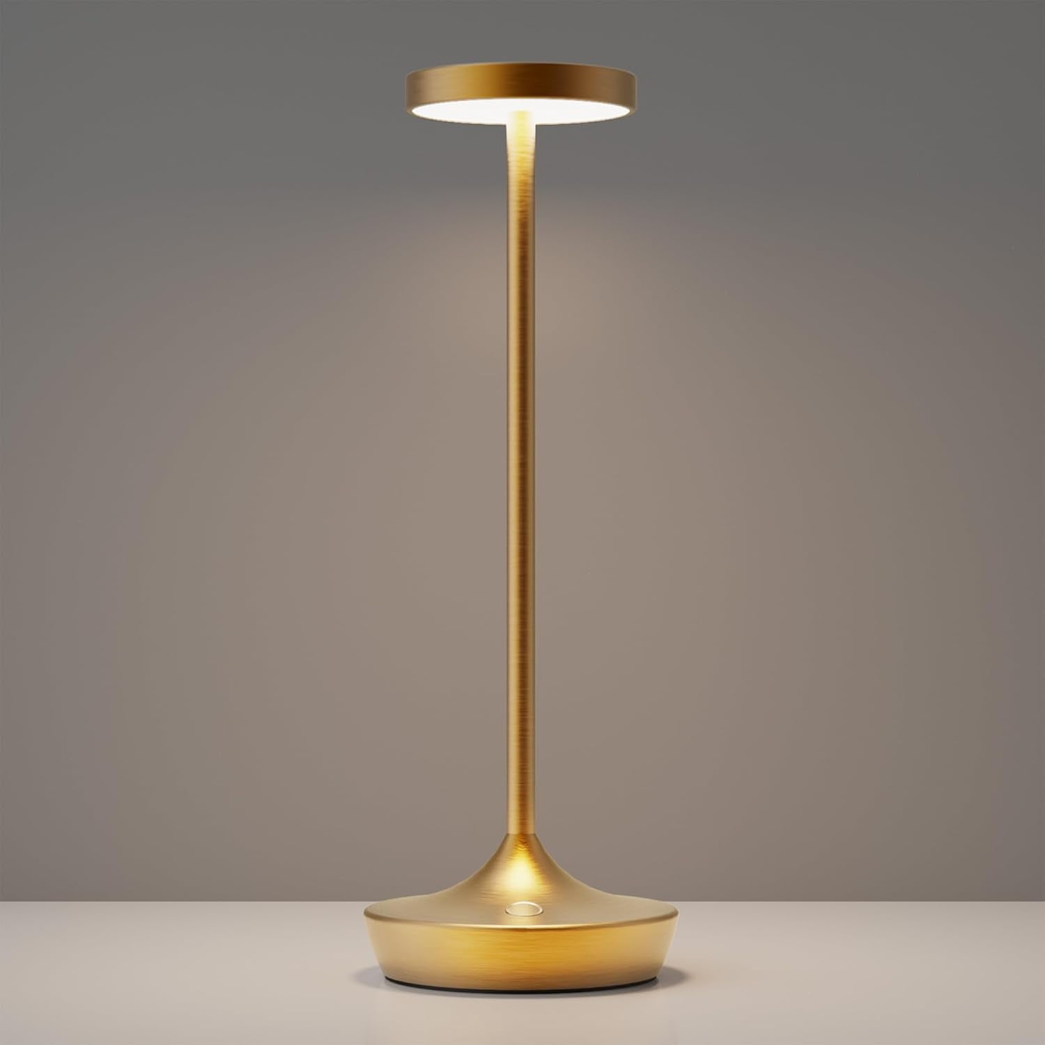Cordless Table Lamp Rechargeable,6000mAh Battery Operated LED Desk Lamp ...