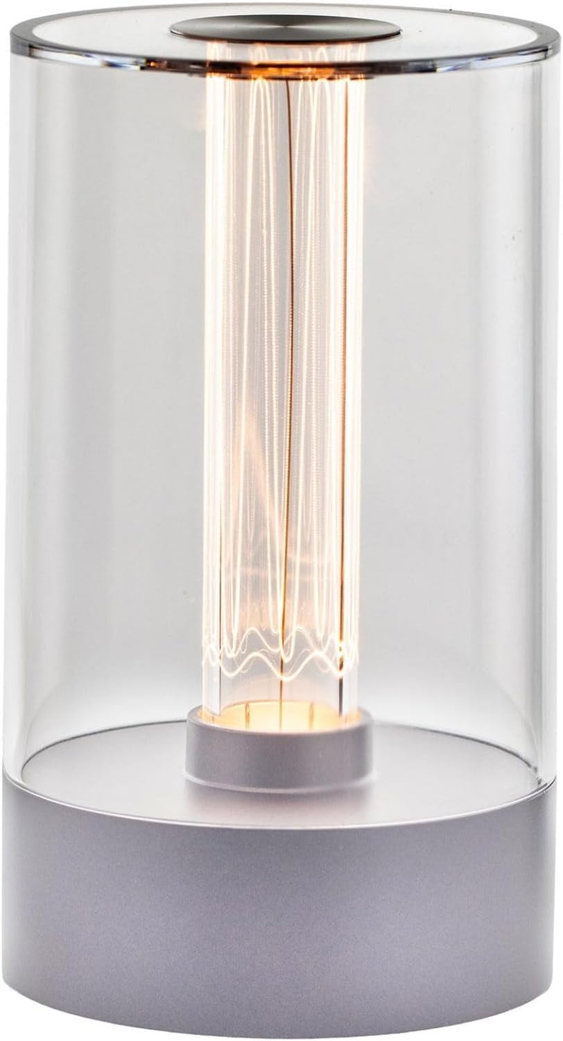 Cordless Table Lamp – Rechargeable Touch Control Bedside Lamp, Dimmable ...