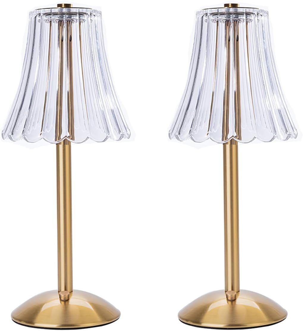 Cordless Table Lamps for Home,Table,Dining Room, Gold Rechargeable ...