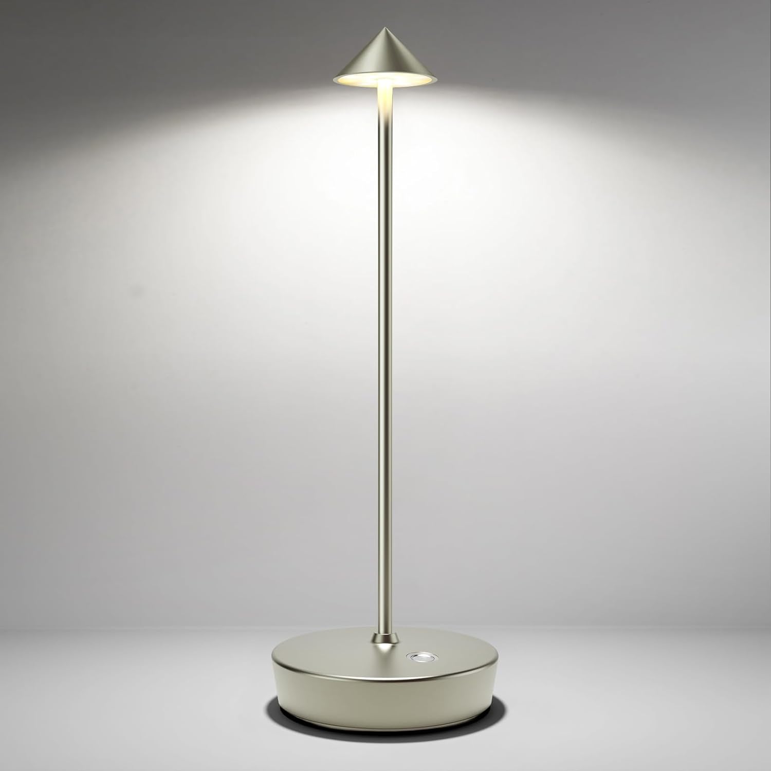 Cordless Table Lamps Rechargeable, 6000mAh Battery Operated LED Desk ...