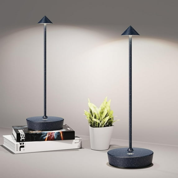 Cordless Table Lamps Rechargeable, 6000mAh Battery Operated LED Desk ...