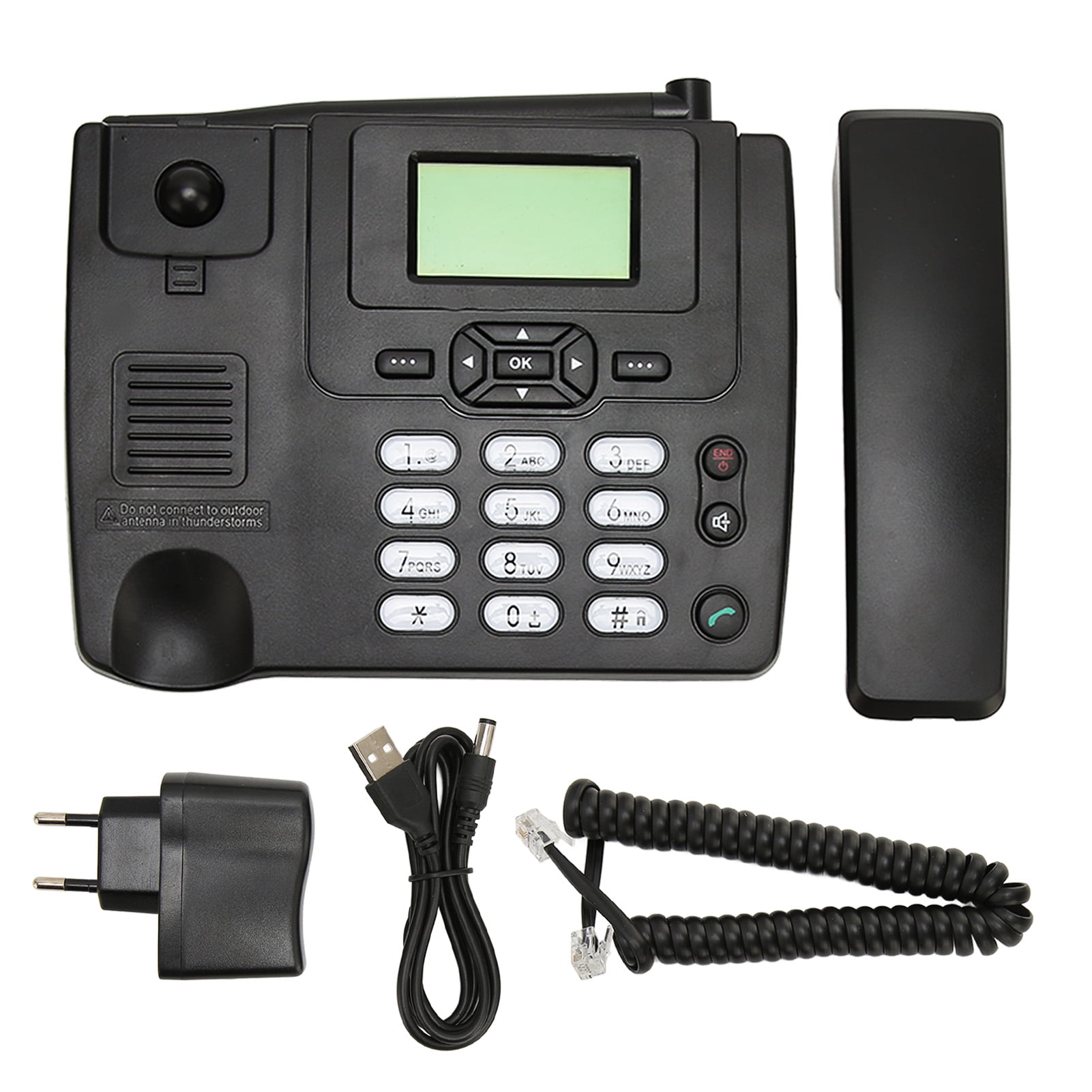 Cordless Telephone Multifunction Big Buttons GSM900MHZ 1800MHZ Dual ...