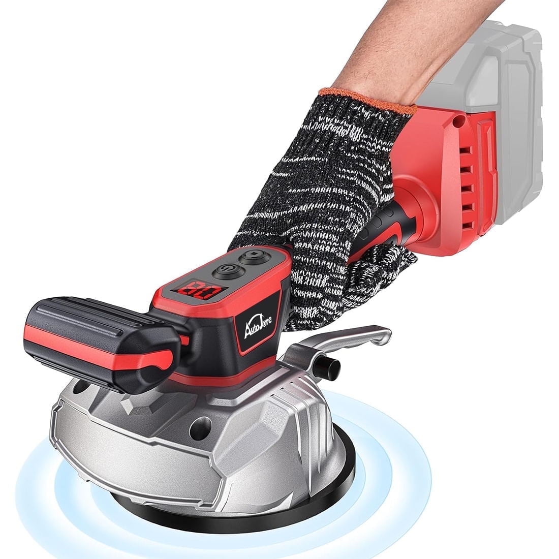 Cordless Tile Vibration Leveling Machine for Milwaukee 18V Max Battery ...