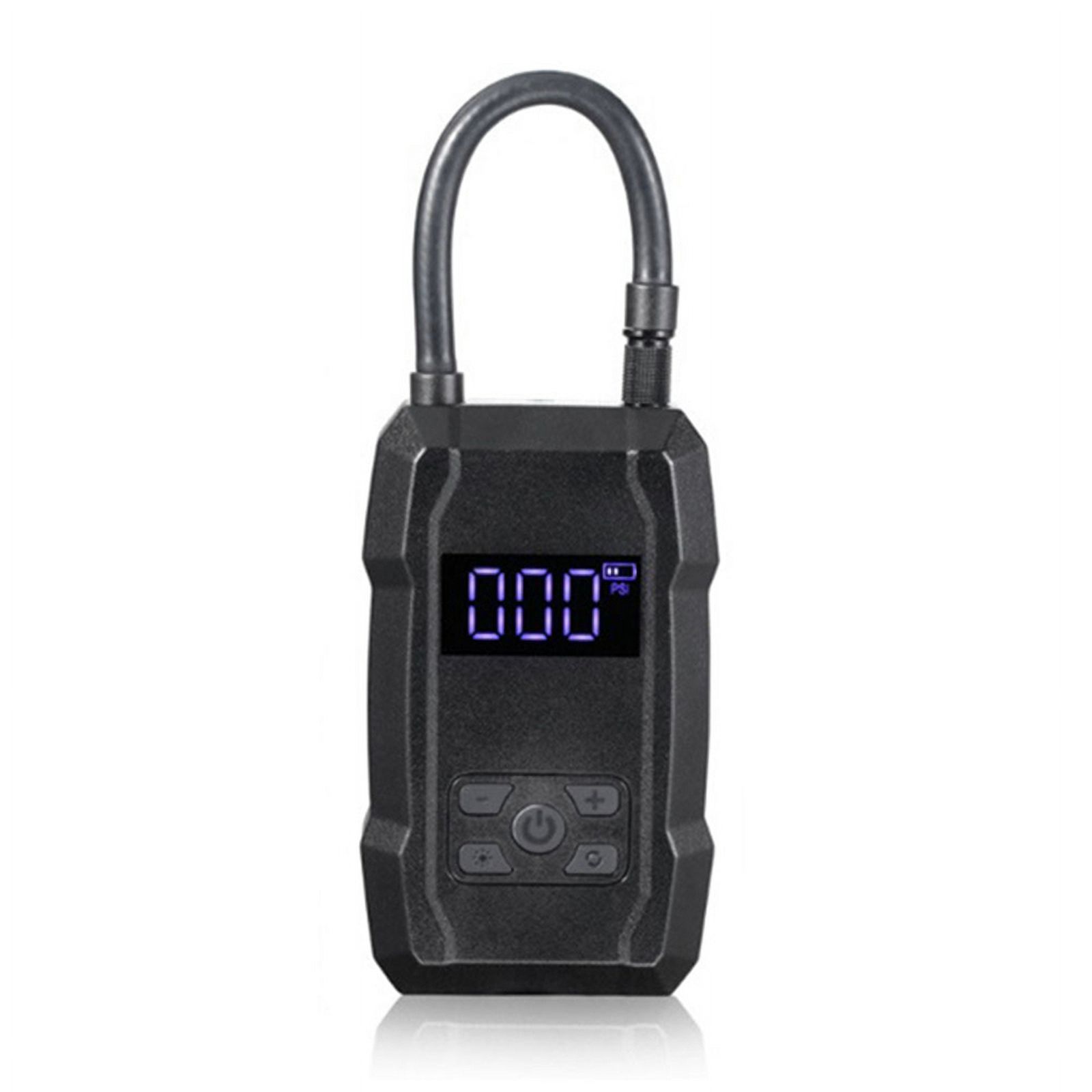 Cordless Tire Inflator LCD 150 PSI Air Compressor 2000MAh Rechargeable Air Pump&Preset Tire ...