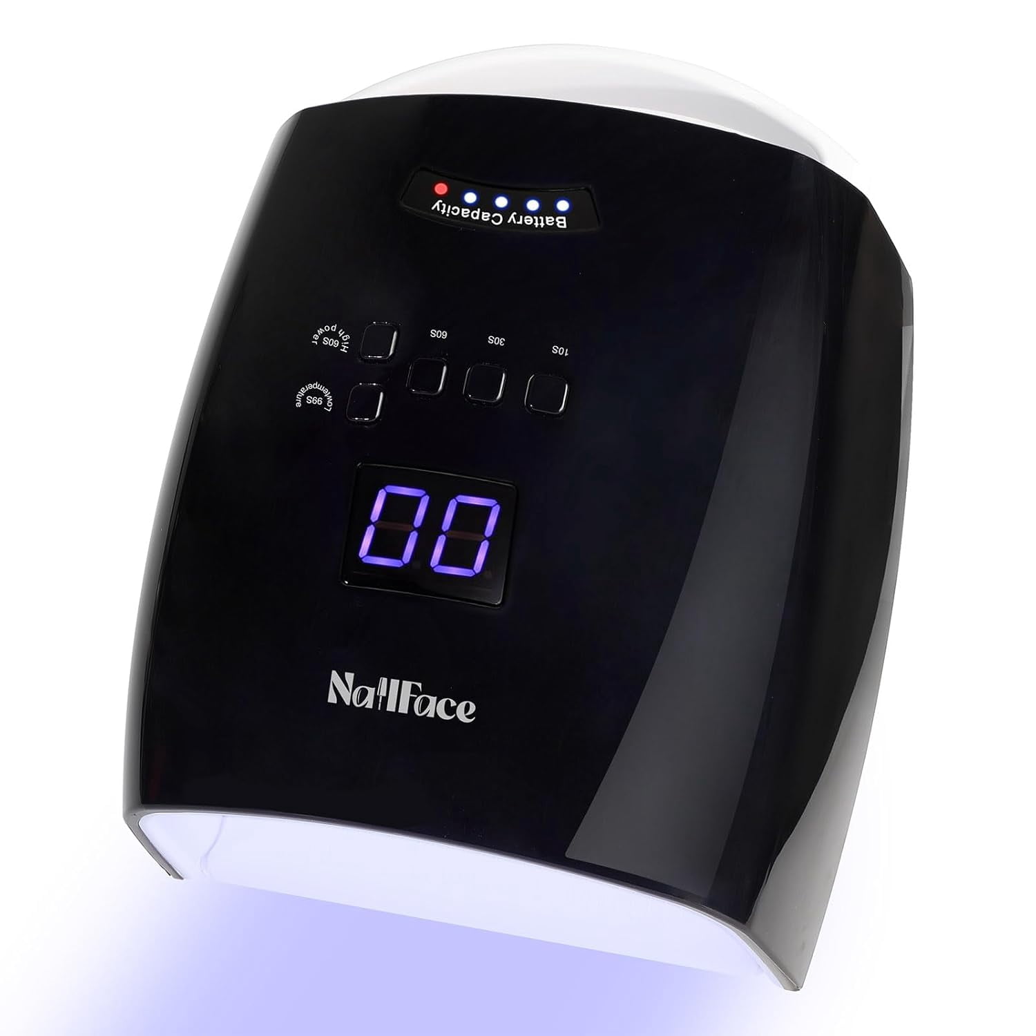 Cordless UV LED Nail Lamp, 66W Rechargeable Gel Nail lamp, Cordless UV ...