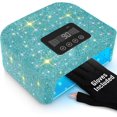 Cordless UV Nail Lamp, 120W Rechargeable UV Light for Gel Nails, LED ...