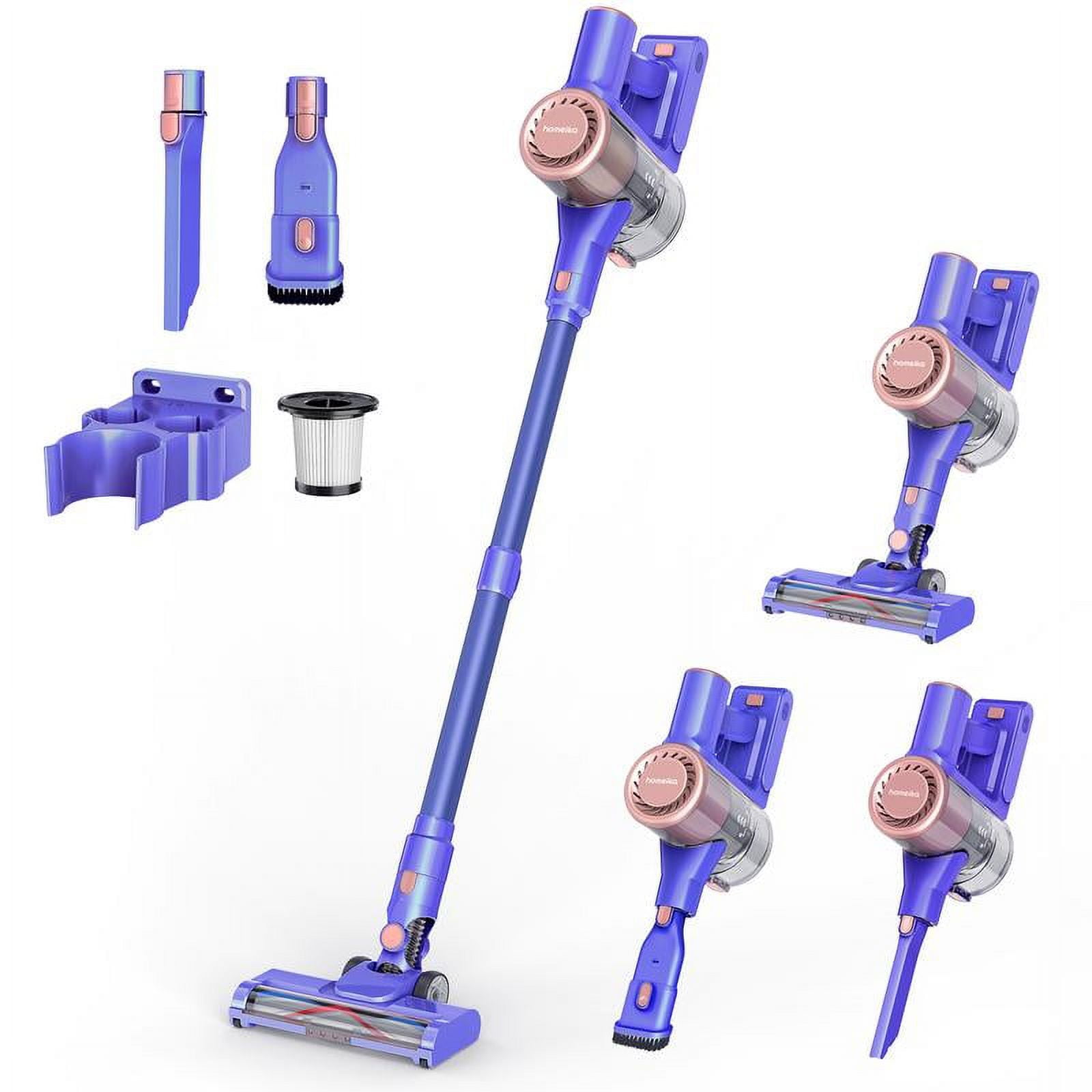 Cordless Vacuum Cleaner, 28Kpa Powerful Suction, 380W Powerful ...