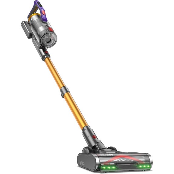 Cordless Vacuum Cleaner, 50KPa 550W Stick Vacuum for Home, 70Mins Anti ...