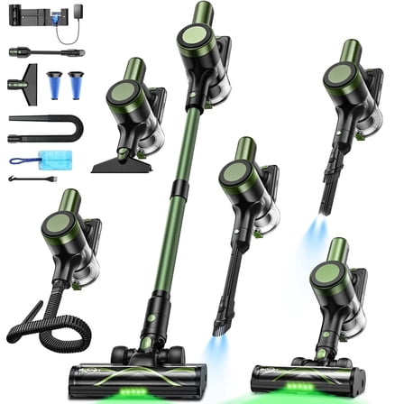 LG CordZero A9 Cordless Stick Vacuum, Black, Powerful Suction ...