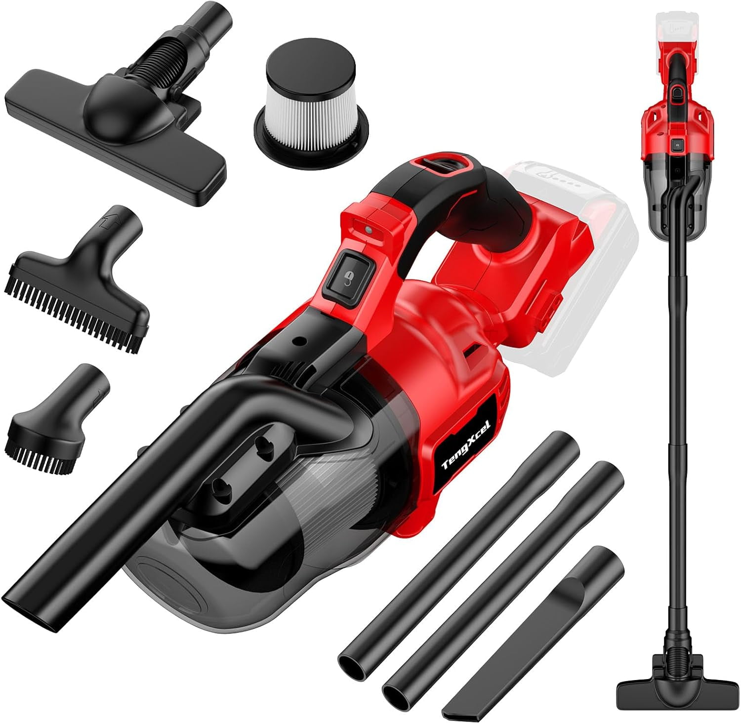 Cordless Vacuum Cleaner for Milwaukee M18 Battery, Handheld Vacuum ...