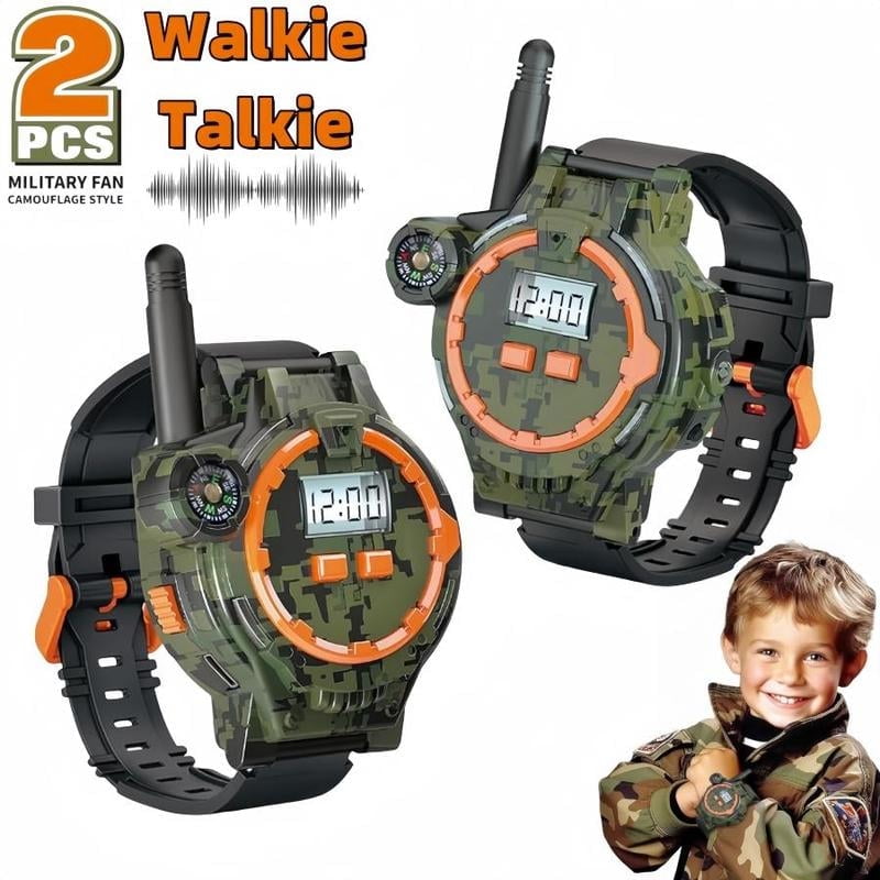Cordless Walkie Talkie Toy, 2 Counts 200m Transmission Range Walkie ...
