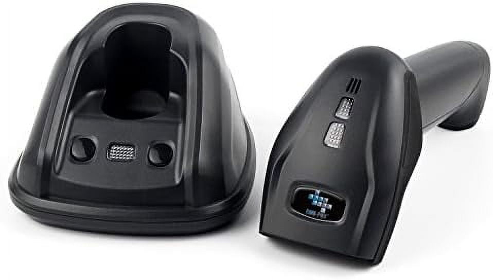 Cordless Wireless Barcode and UPC Code Scanner/Reader with Stand-up ...