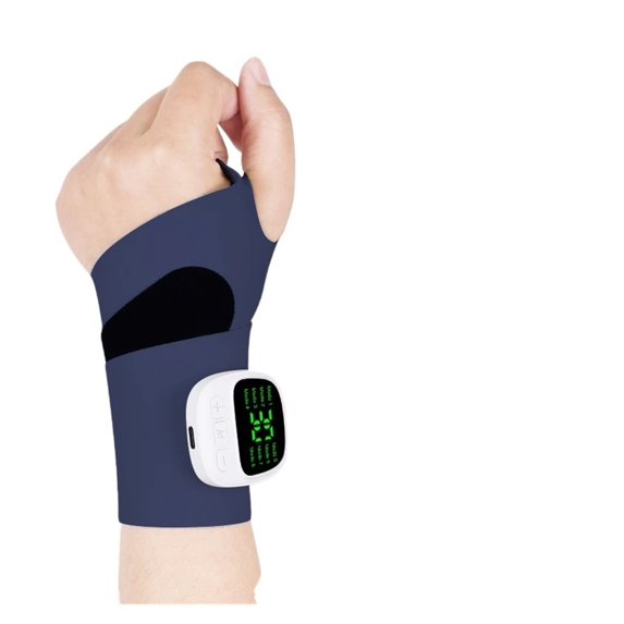 Cordless Wrist Massager with Heat, Hand Massager for Arthritis & Carpal ...