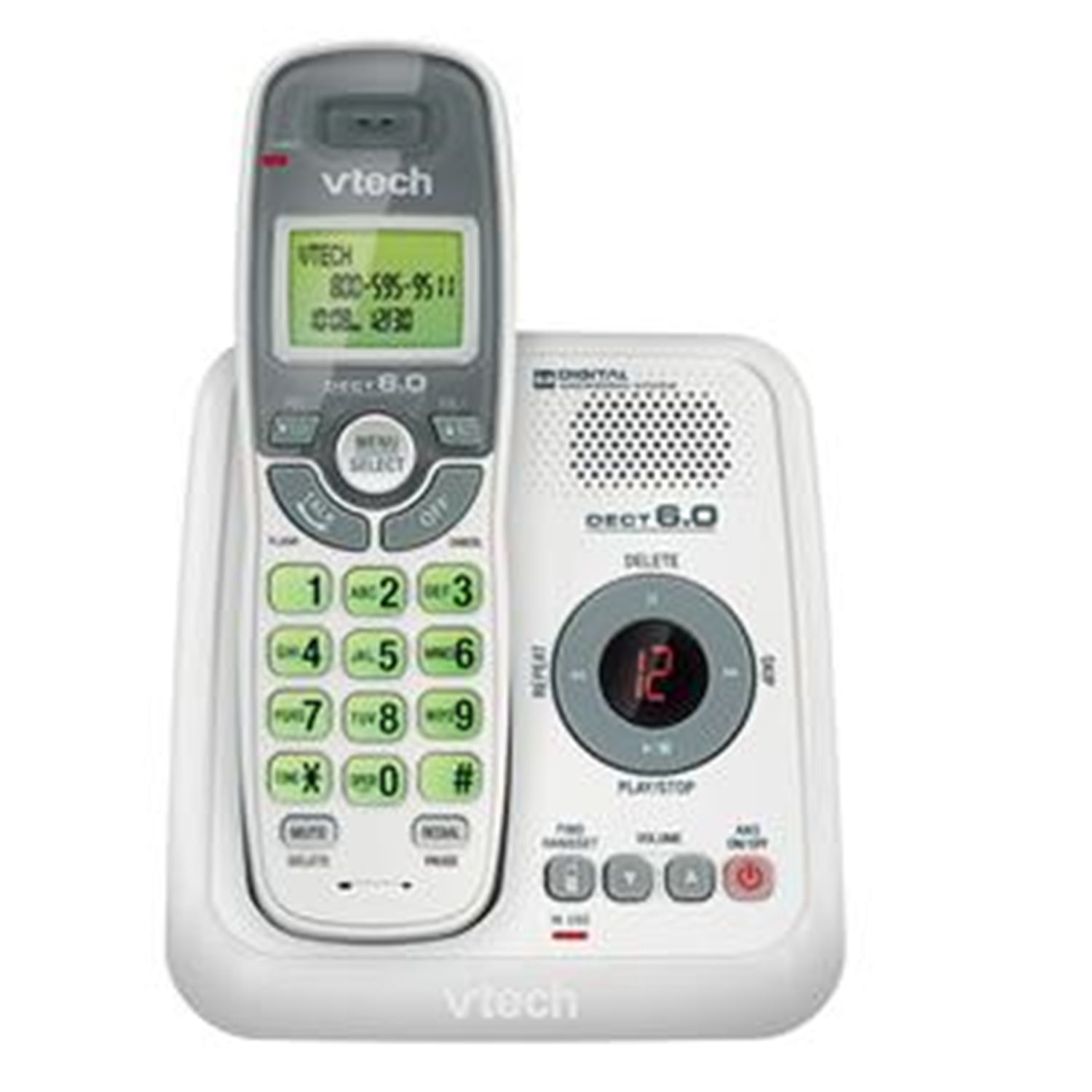 Cordless answering system w/ CID - Walmart.com