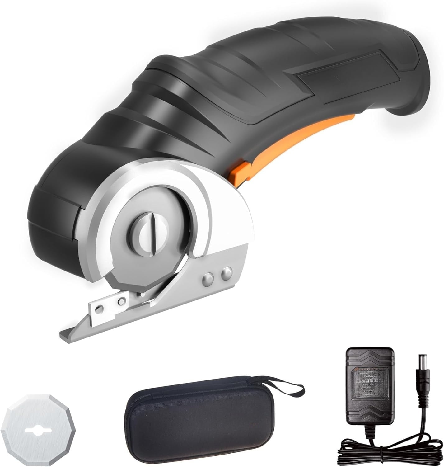 Cordless electric scissors, rechargeable cardboard box cutter, 4V ...