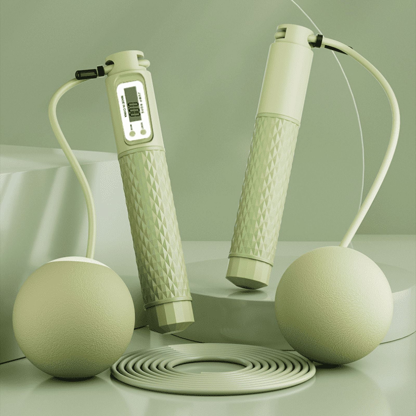 Cordless weight bearing large ball counting jump rope professional ...