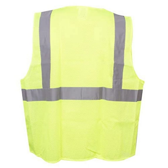 Cordova VB231 Type R, Class II, 5-Point Breakaway Vest, Lime Mesh, Multiple Pockets, Reflective ...