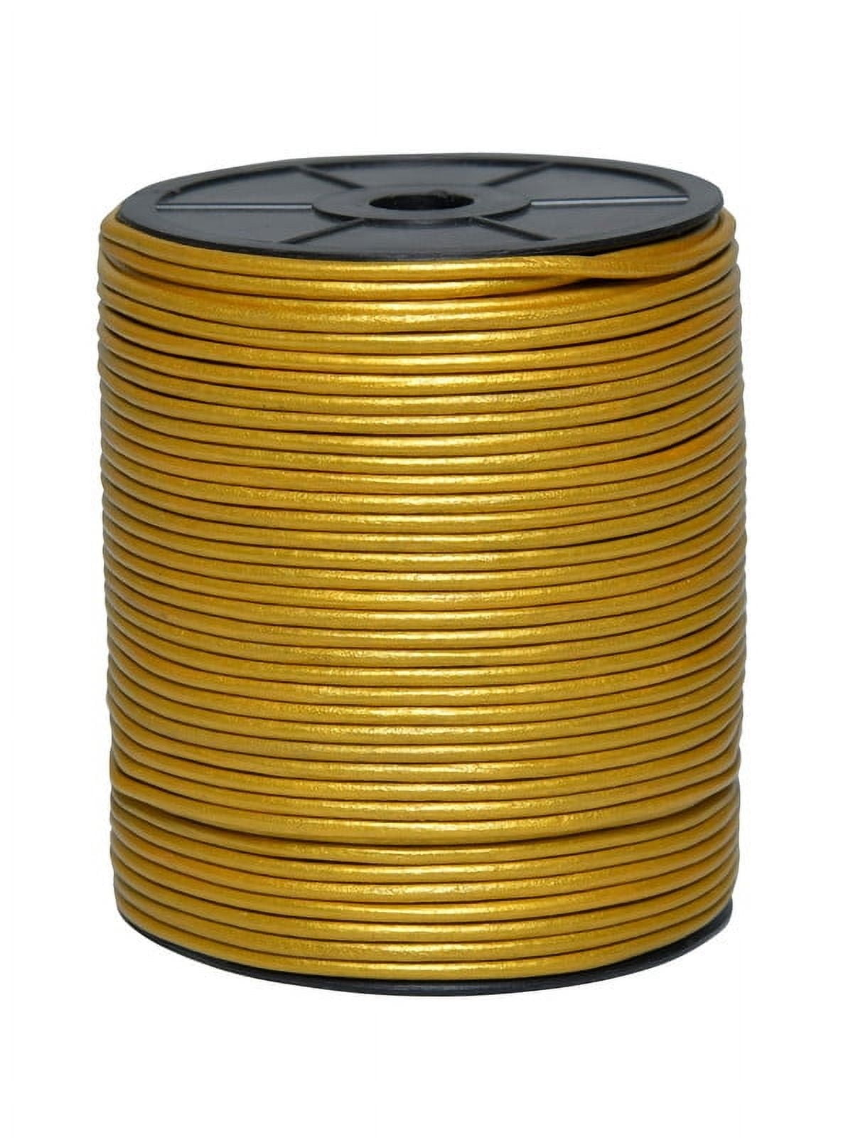 Cords Essentials Round Genuine Leather String Cord, Rope for Jewelry ...