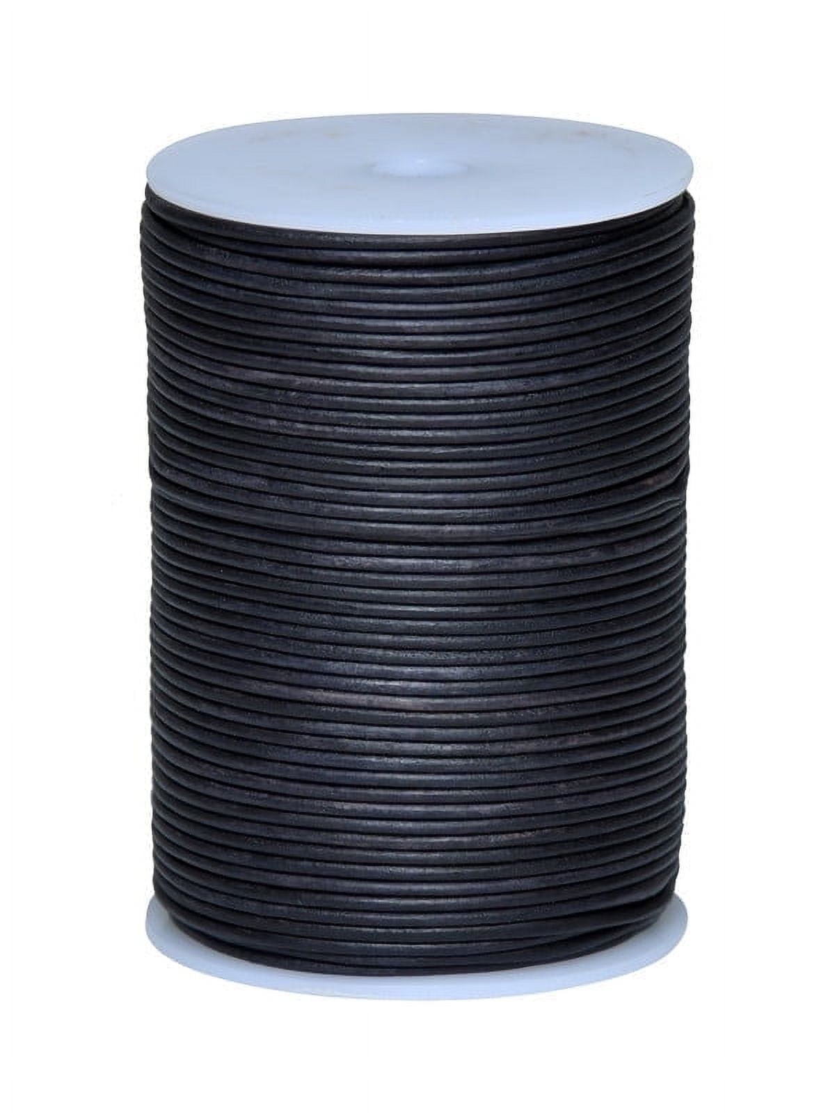 Cords Essentials Round Genuine Leather String Cord, Rope for Jewelry ...