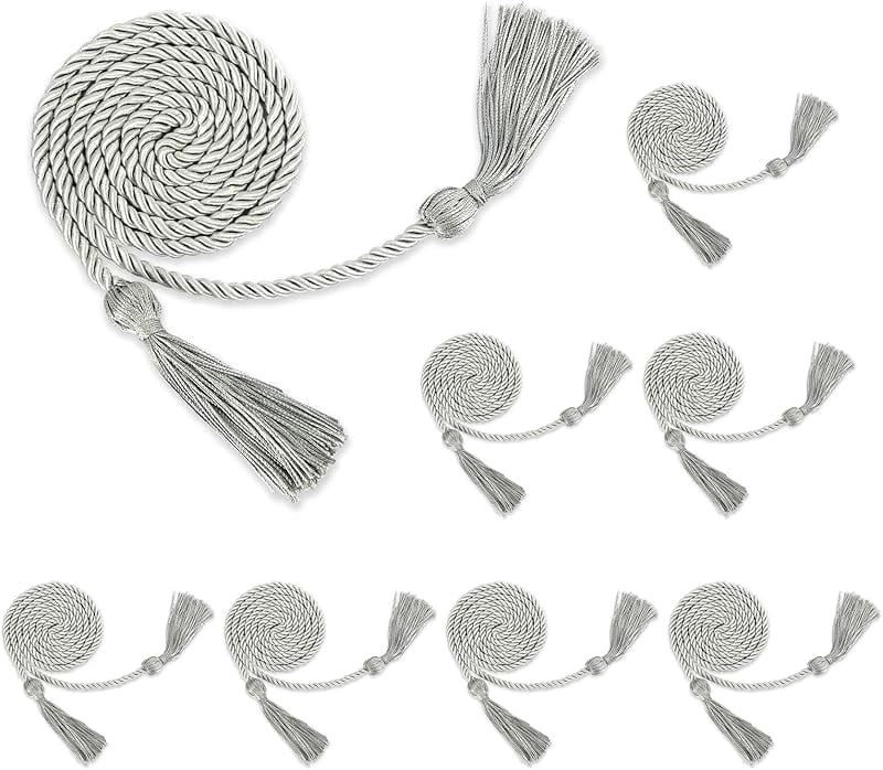 Cords for Graduation 2025 White Cord for Grad Graduation Cords Ropes ...