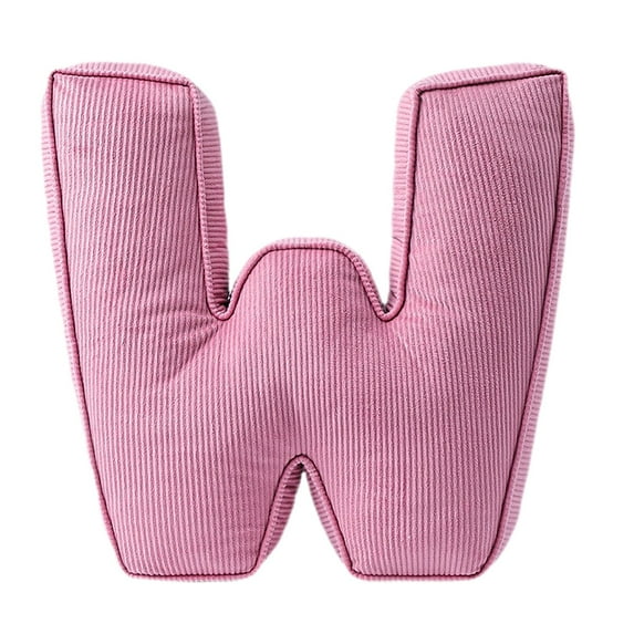 Corduroy Alphabet Letter Hugging Throw Pillows Decorative Initial ...