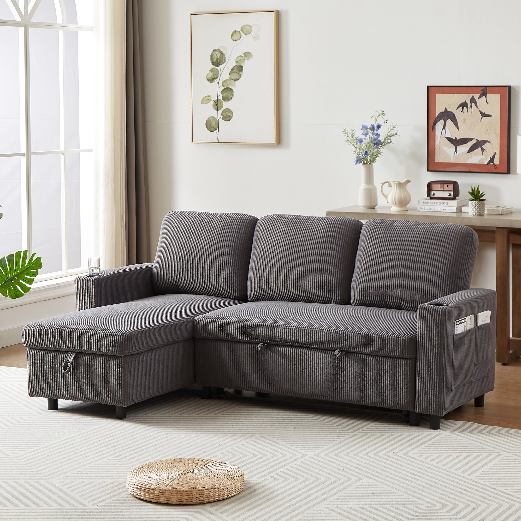 Corduroy Bed For Tight Areas - Reversible, Pullout With Comfortable ...