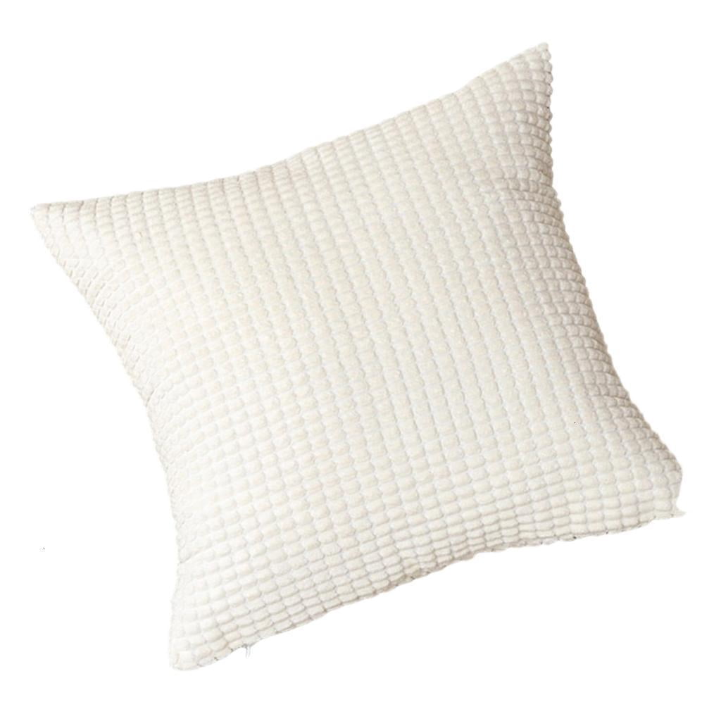 Corduroy Corn Grains Pillow Cover, Soft to Touch Fabric Sofa Throw ...
